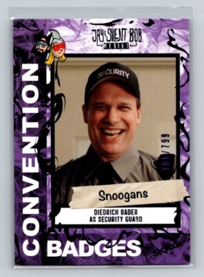 2023 Skybox Jay & Silent Bob Reboot Diedrich Bader #80 Convention ...