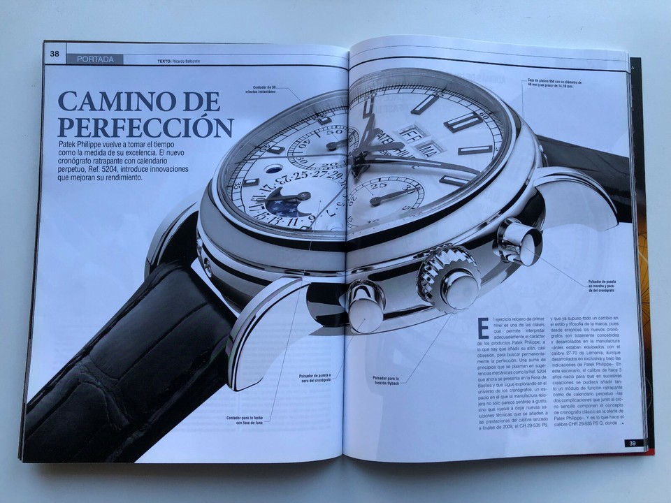 Magazine - TIME OF WATCHES - Issue No. 17 Spring 2012 - Patek Philippe ...