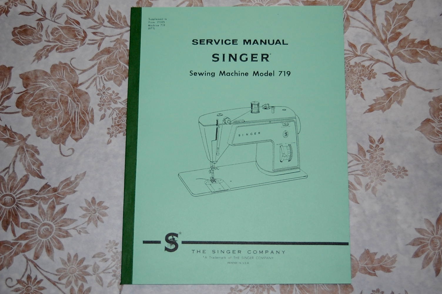 Professional Full Edition Service Repair Manual for Singer 719 Sewing ...