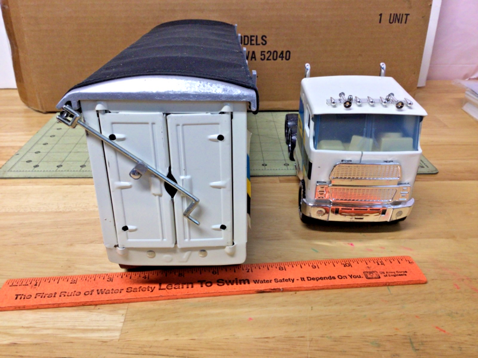 Vintage Shur-Lok Roll Up Tarp salesman sample semi grain truck RARE | eBay