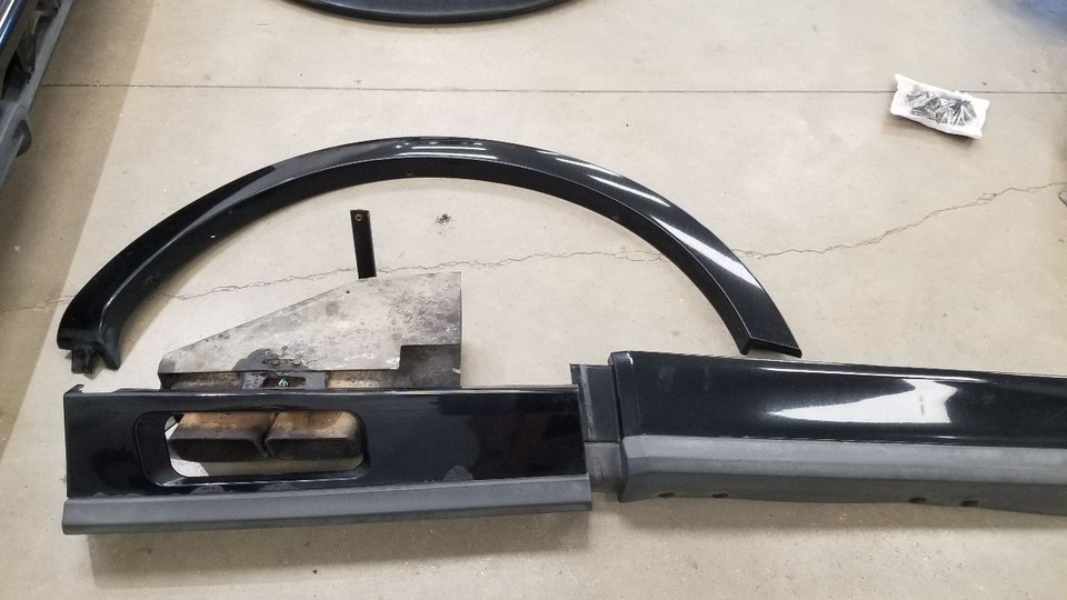 07 FORD F150 SALEEN S331 FRONT AND REAR BUMPER SIDE SKIRT BODY KIT ...