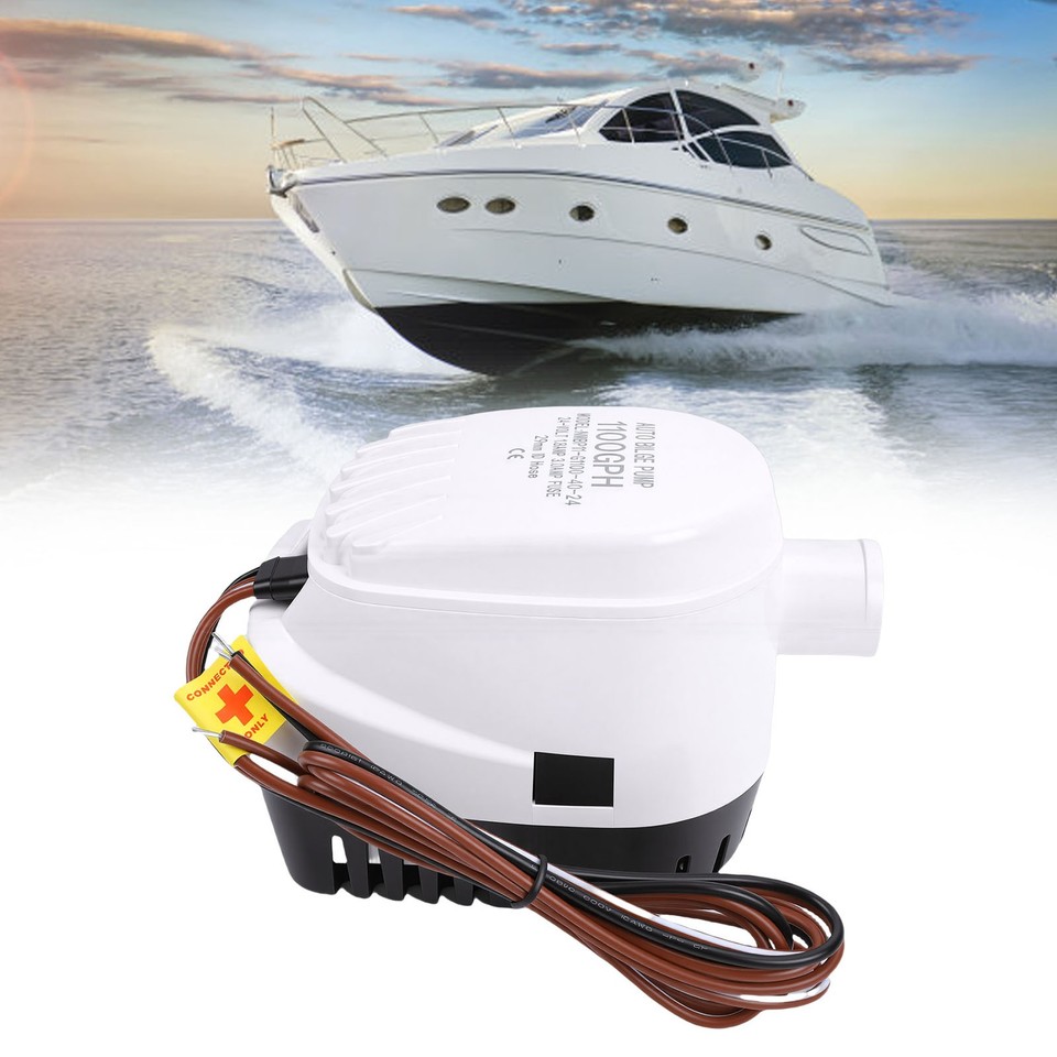 Automatic Boat Bilge Pump Efficiently Removes Water For Marine Use NEW↑ ...