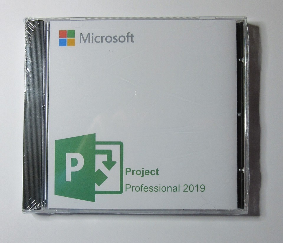 Microsoft Project Pro 2019, one user authentic license, complete ...