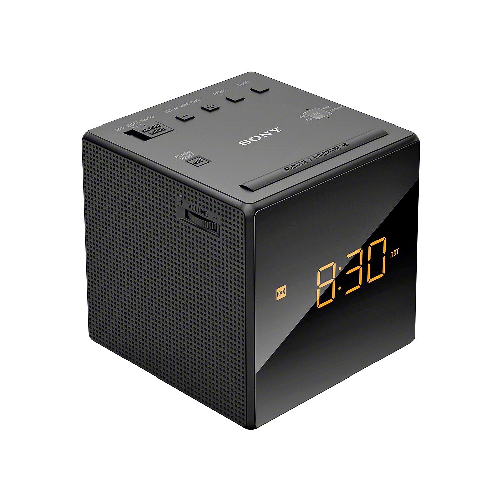Sony Cube Clock Radio - Black - 1 Year Guarantee 4905524962017 | eBay