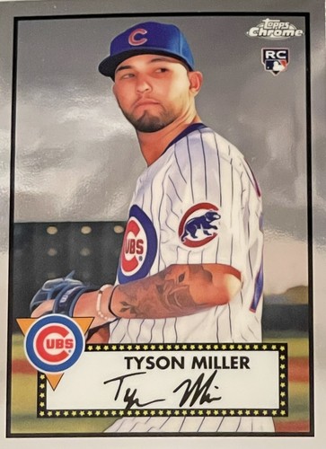 2021 TOPPS CHROME PLATINUM ANNIVERSARY TYSON MILLER RC CARD #114 CHICAGO CUBS | eBay