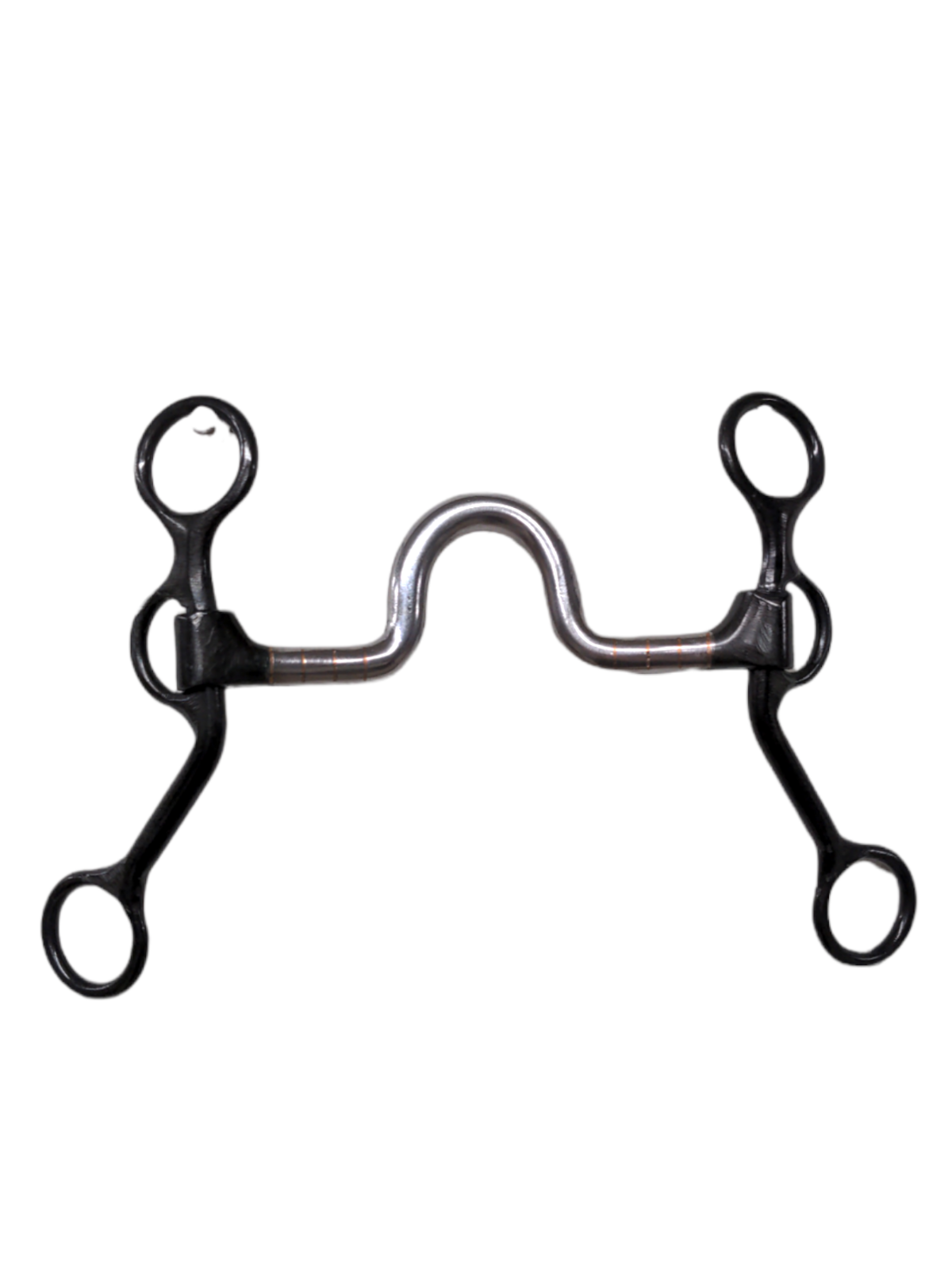 Dutton Bits Swept Back Short Shank Medium Round Ported Bit | eBay