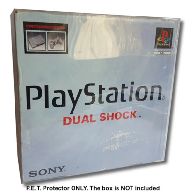 P.E.T. Plastic Protector / Display Case for Sony Playstation PS1 PSX ...