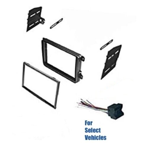 Double Din Car Radio Install Kit Wire for some VW Beetle Passat Golf ...
