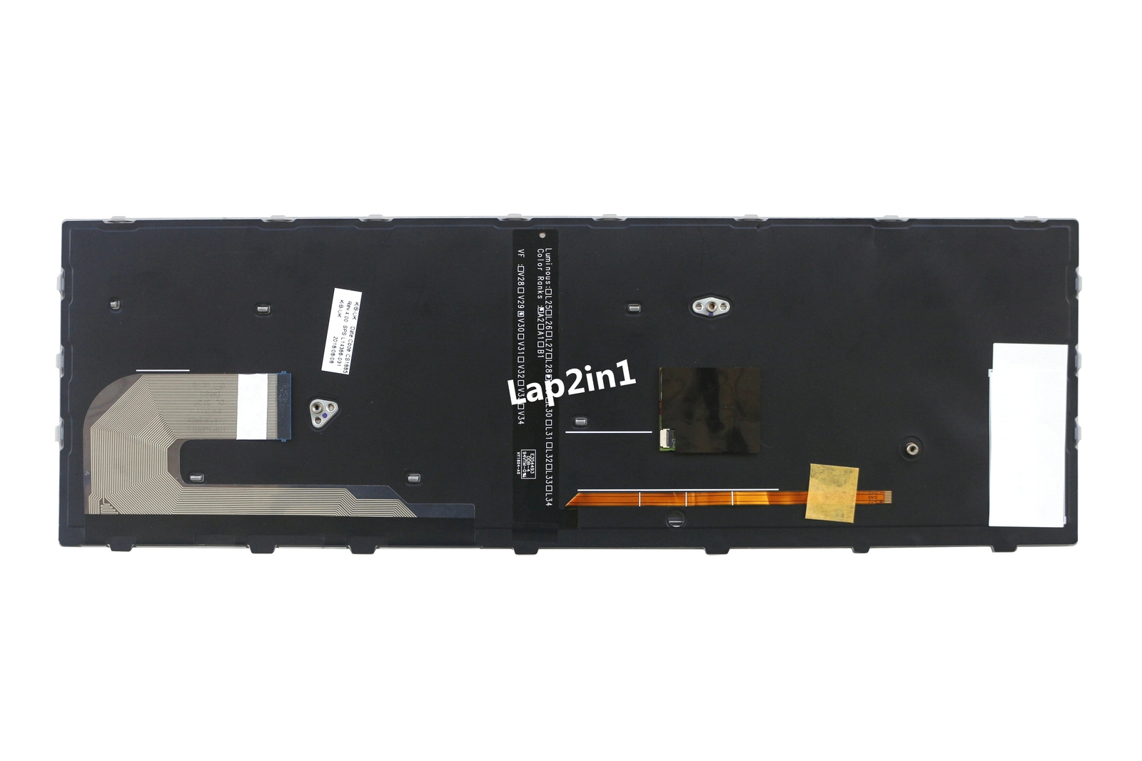 New HP EliteBook 755 G5 850 G5 / G6 UK Backlit Keyboard with Pointer ...