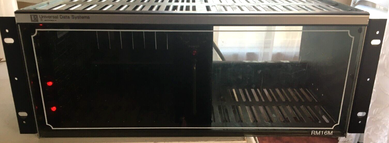 Motorola Universal Data Systems Vintage Data Shelf RM16M Working | eBay