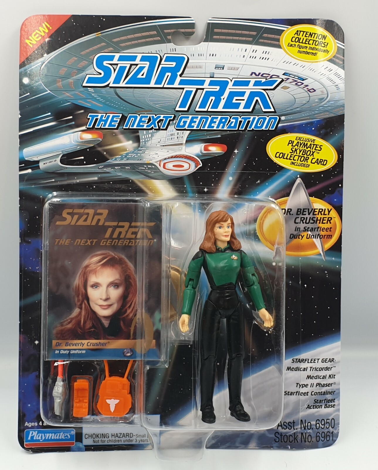 STAR TREK NEXT GEN : AUTOGRAPH BY GATES MCFADDEN AKA BEVERLY CRUSHER ...