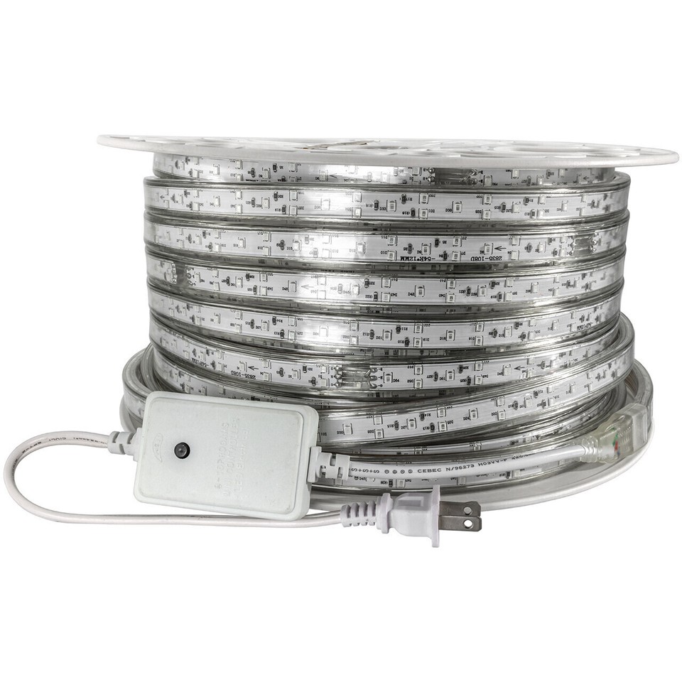 RGB Color Changing SMD LED Rope Light - 120 Volt - 148 Feet | eBay