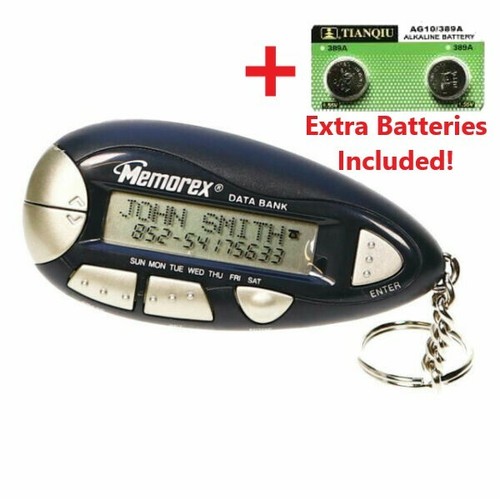 Memorex Data Bank Keychain with Extra Batteries New | eBay