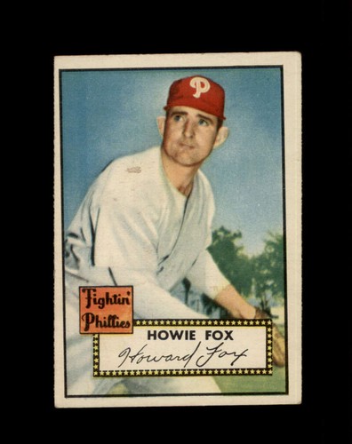 1952 Topps Baseball #209 Howie Fox STARX 5 EX (CS131710) | eBay