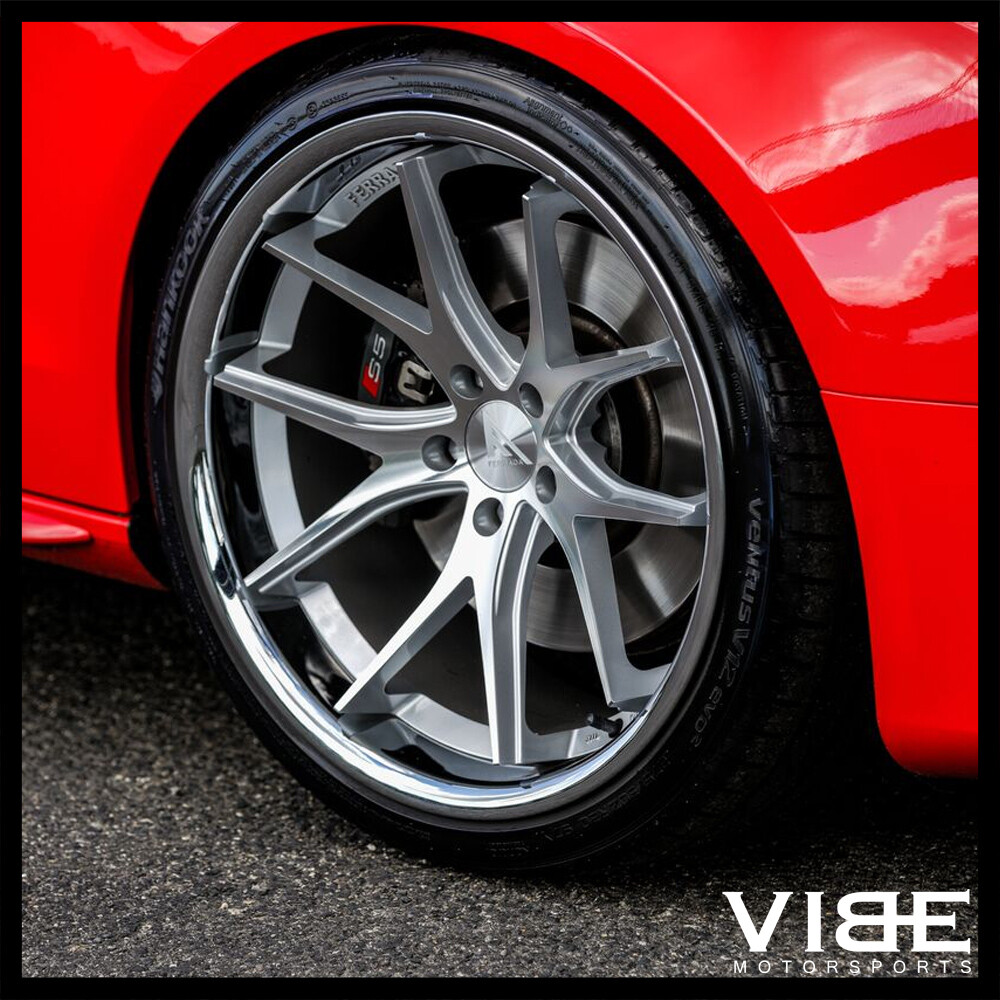 20" FERRADA FR2 SILVER CONCAVE WHEELS RIMS FITS INFINITI M35 M45 | eBay