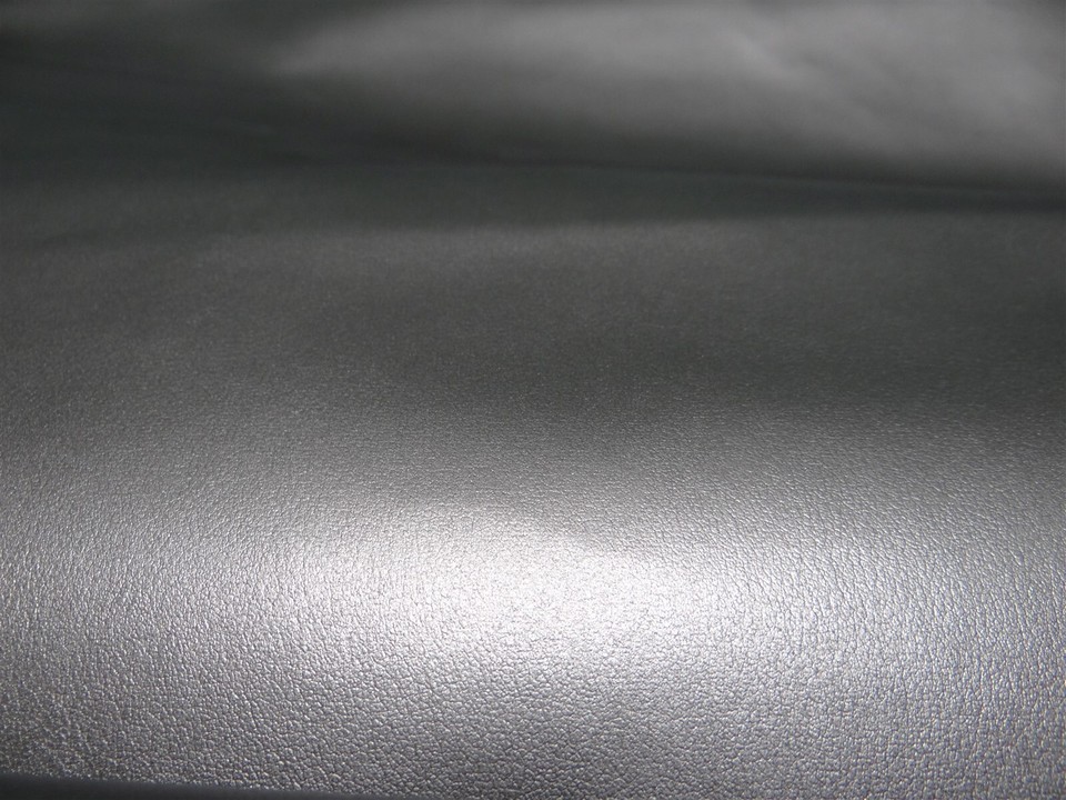 Momentum Textiles Silica Alloy Grey Silicone Leather Fabric 15.5" x 4 ...