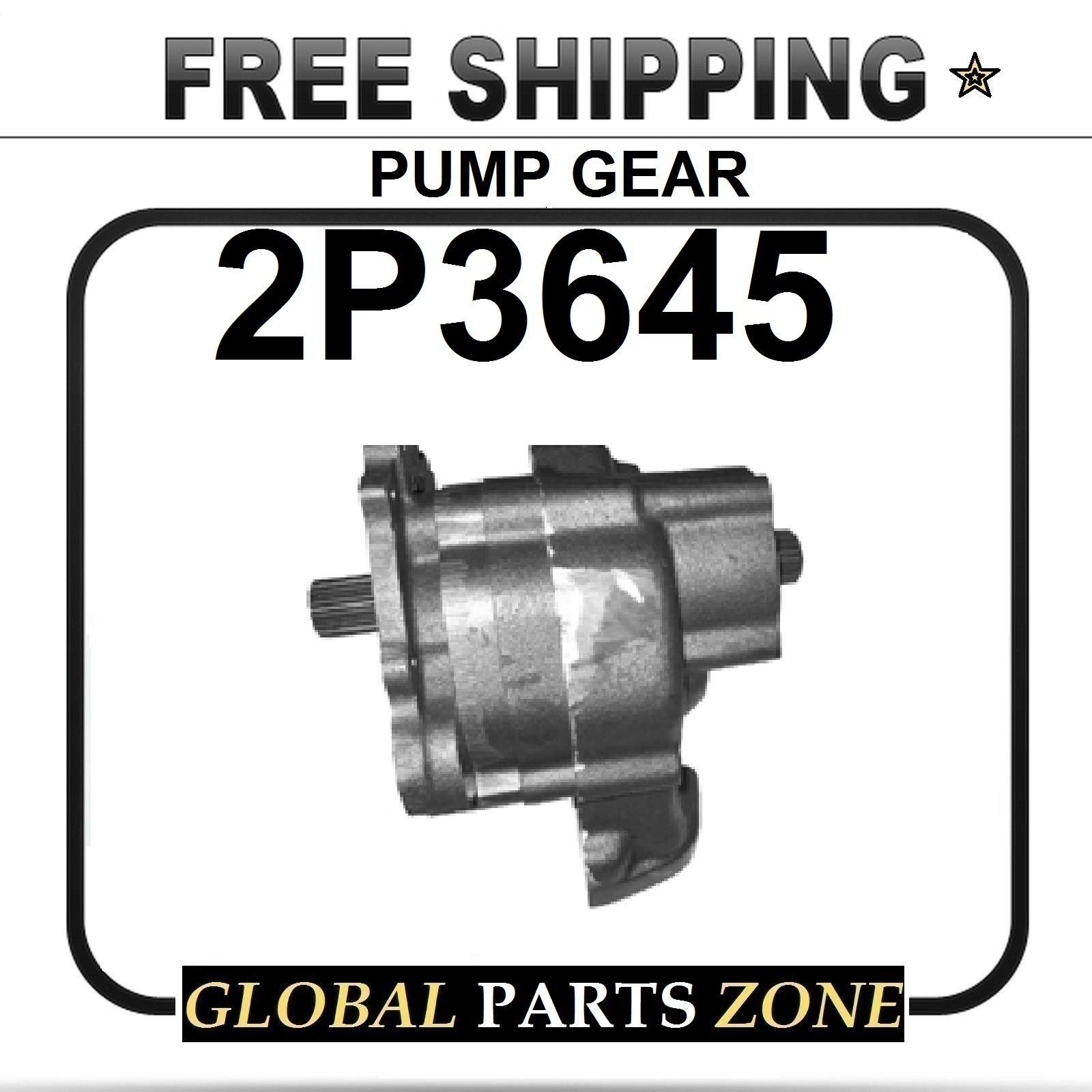 PUMP GEAR for Caterpillar 2P3645 2P-3645 14G 16G 3306 3406 3406B SHIPS ...