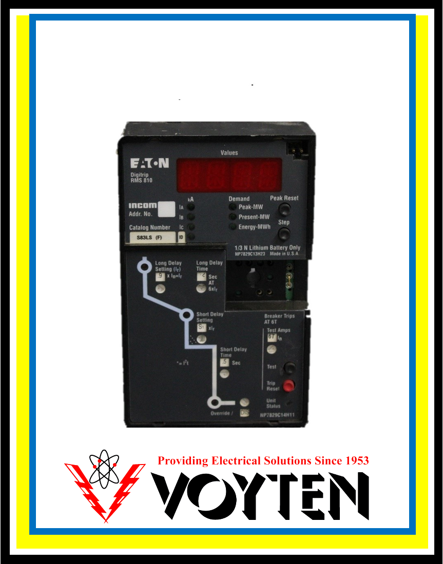 EATON CUTLER-HAMMER DIGITRIP RMS 810 LS FUNCTIONS S83LS | eBay