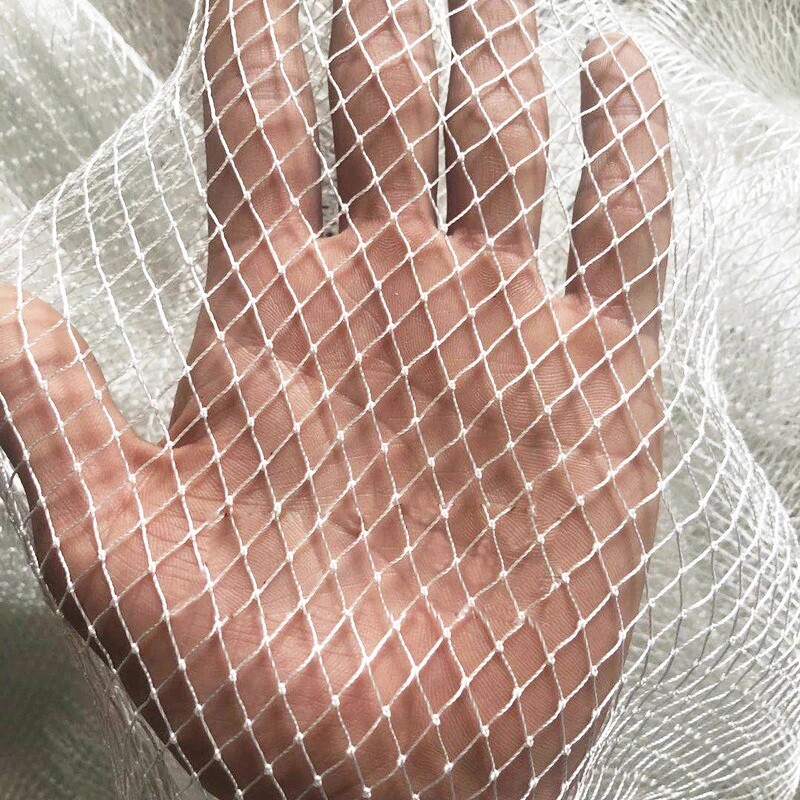 White Nylon Netting Nylon Fishing Net Mesh Anti Bird Netting Garden ...