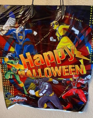 Halloween Power Rangers Trick or Treat Bag - NEW! 2009 | eBay