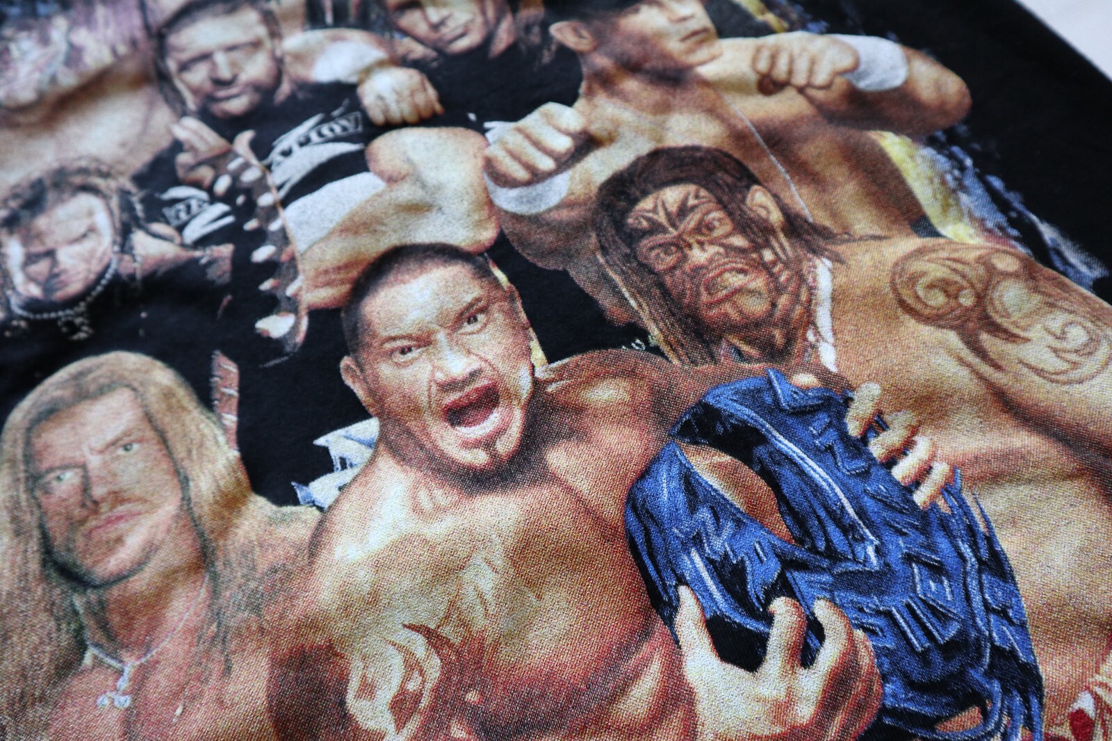 WWE WRESTLING SUPERSTARS 2000s VINTAGE GRAPHIC TEE SH… - Gem