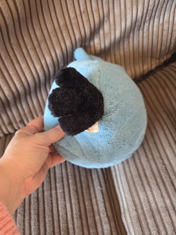 Angry Birds Commonwealth Blue Bird Jim Jay Plush Stuffed Animal Soft ...