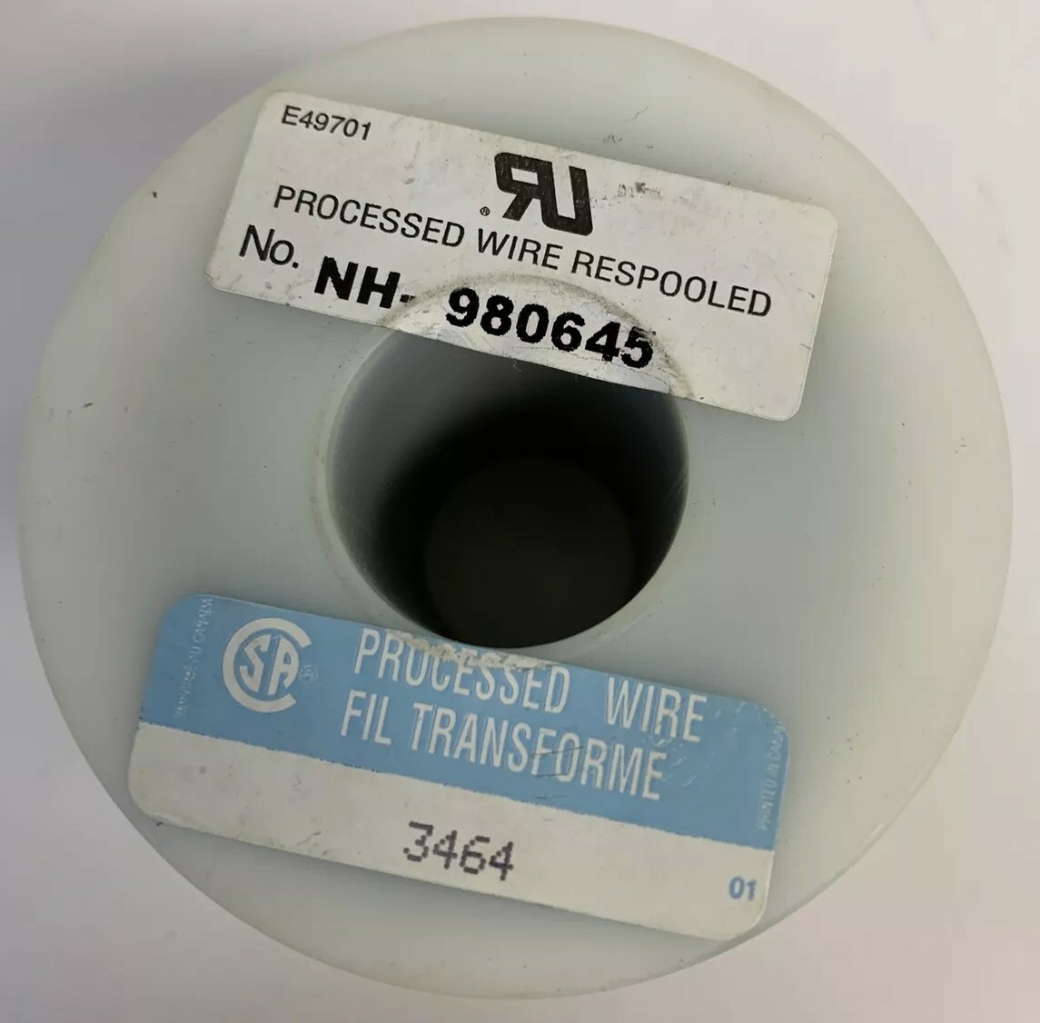 New Processed Wire Respooled 822-0 100ft. Black 100ft. Fast Shipping ...