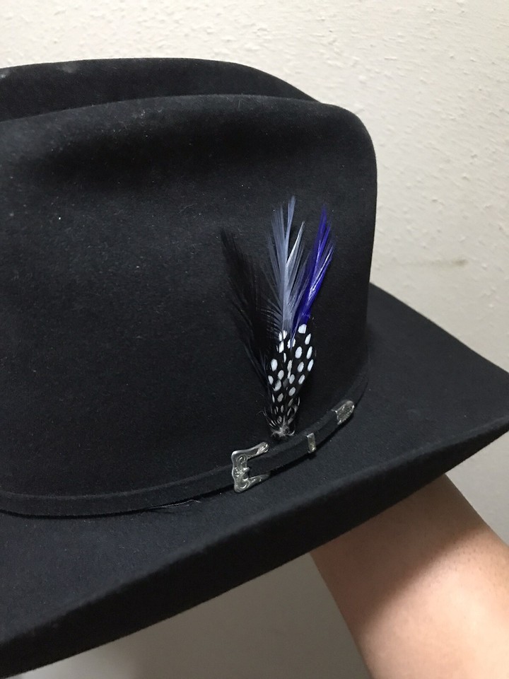 STETSON® “GENUINE” CLASSIC COWBOY HAT FEATHER | eBay