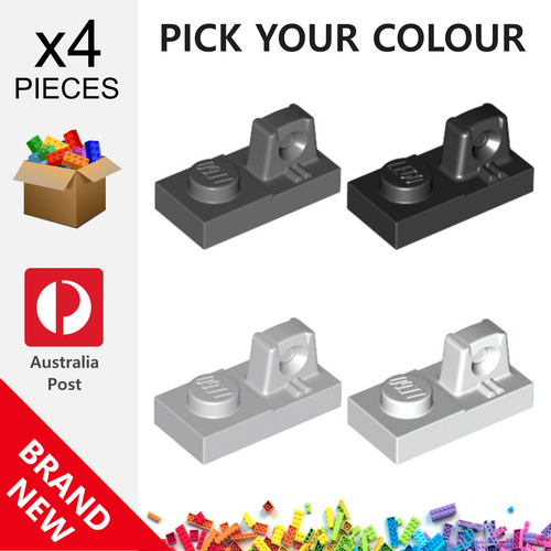 4x Genuine LEGO™ - Hinge Plate 1 x 2 Locking with 1 Finger - 30383 ...