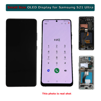 Smaller OLED For Samsung Galaxy S21 Ultra LCD Display Touch Screen ...