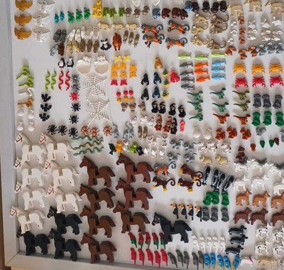 Heaps of Genuine Lego Animals inc Horses, fish, bears, crocodiles, cats ...