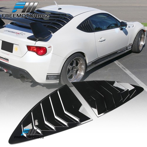 Fits 13-20 Scion FRS/Subaru BRZ/Toyota 86 Rear Window Louver Gloss ...