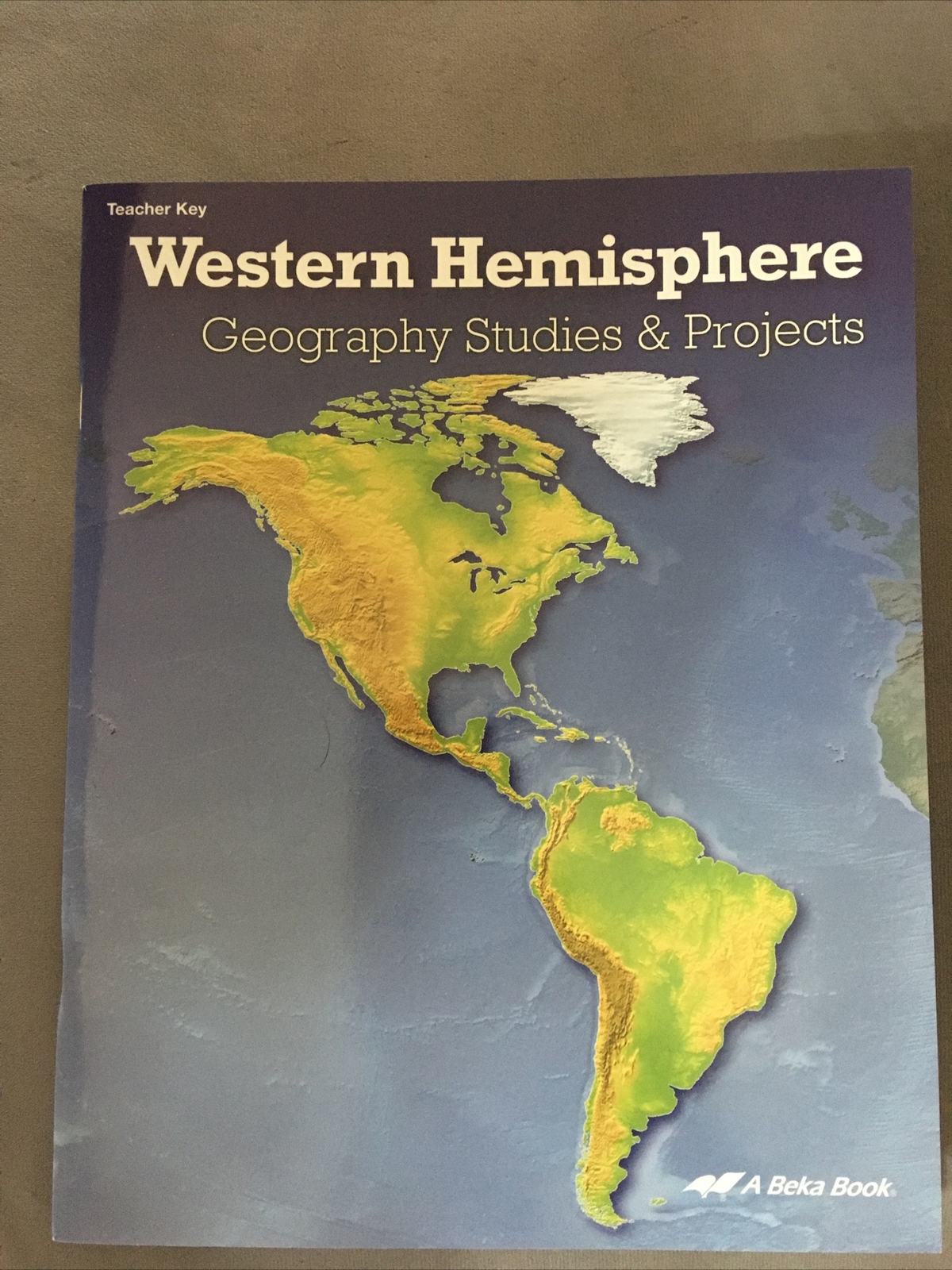 Abeka Western Hemisphere Geography Studies & Projects Teacher Key | eBay