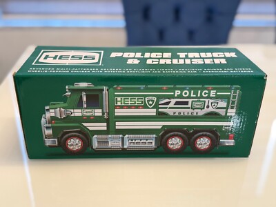 2023 HESS TRUCK - POLICE TRUCK & WHEELIE POPPIN CRUISER, NIB! | eBay
