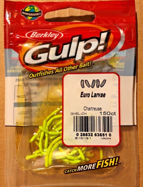 Berkley Gulp Micro Wiggler 150ct Fishing Bait Tackle Lure Crappie Trout ...