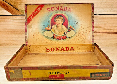 Vintage Early 1900s -Sonada Cigar Box - SEE MY OTHER LISTINGS! | eBay