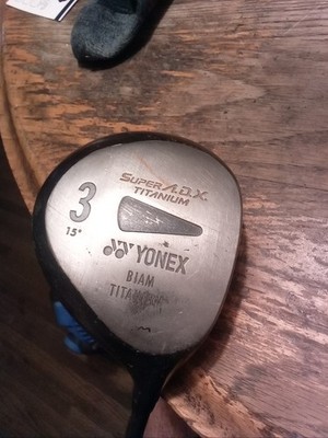 Yonex Super ADX Titanium #3 Wood / 15 Degree / Regular Flex Graphite | eBay