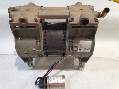 Thomas Vacuum Pump 2660 Compressor WOB-L Pond Aeration, Capacitor ...