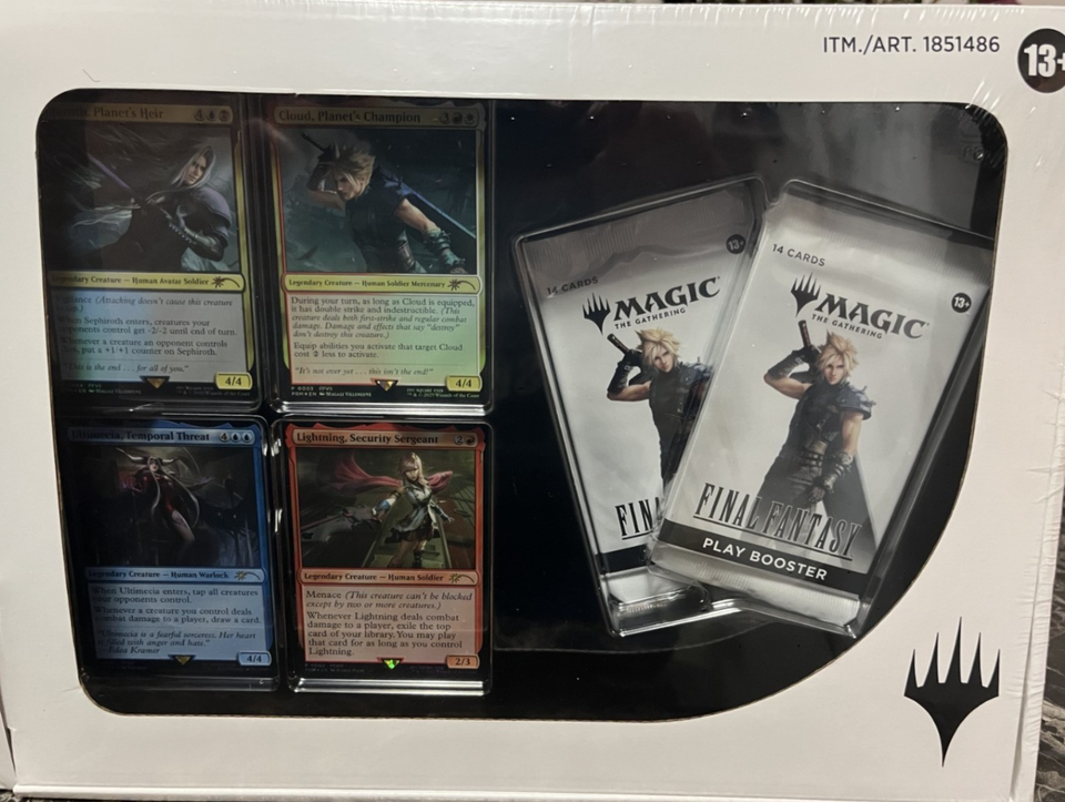 Magic The Gathering FINAL FANTASY Commander Kit - LIMIT BREAK - COSTCO ...