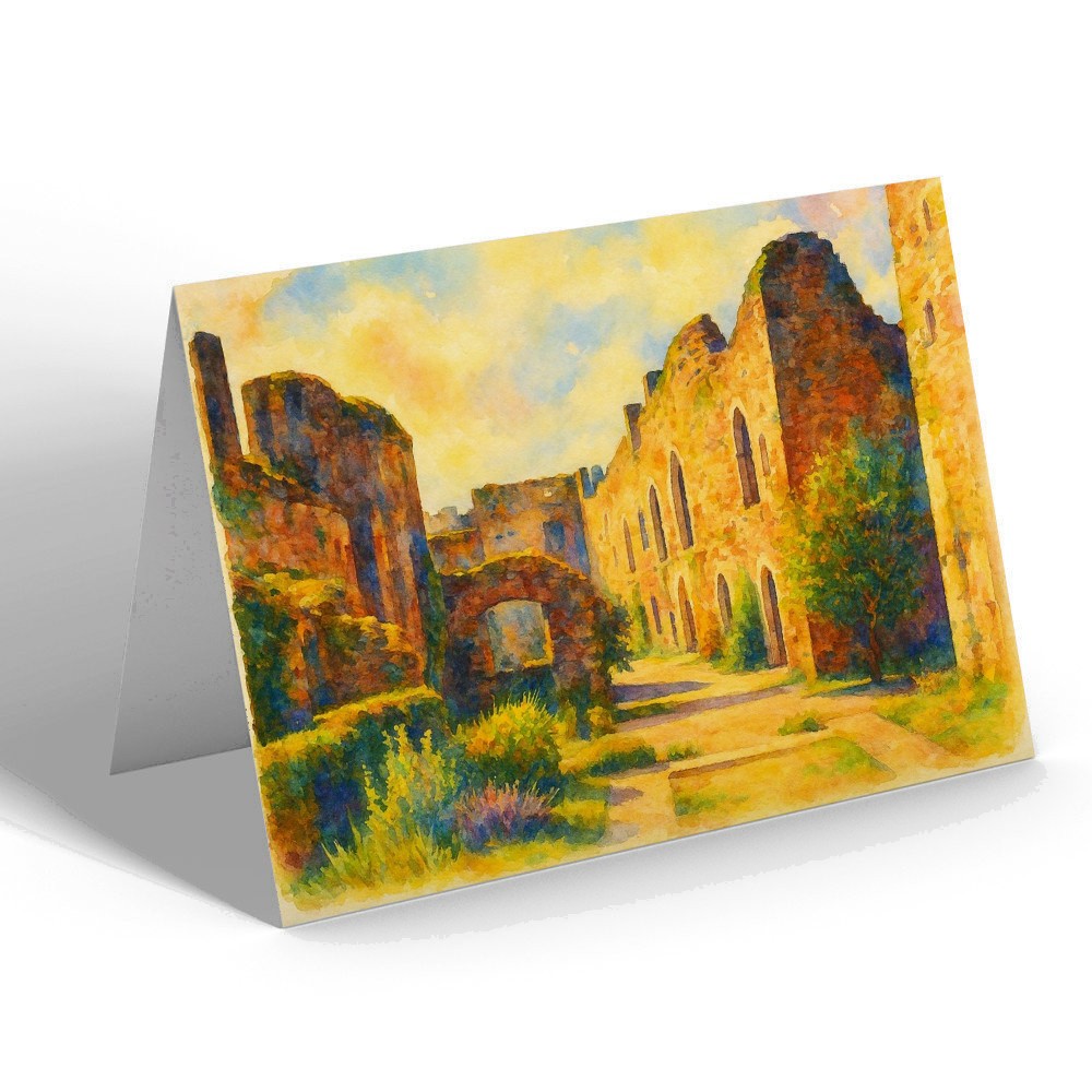 NOTELET - Amberley Castle (a) - Vintage Art Style | eBay UK