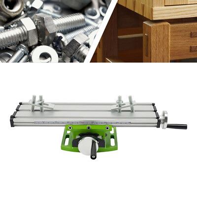 Work Table X Y Axis Bench Drill Press Vise Cross Slide Fixture Milling ...