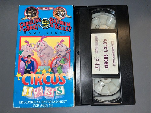 RINGLING BROS BARNUM & Barnum & BAILEY CIRCUS 123'S VHS children's 7 | eBay
