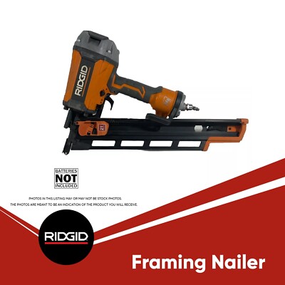 RIDGID R350RHF 21 Degree 3-1/2 in. Round-Head Framing Nailer A-1c ...