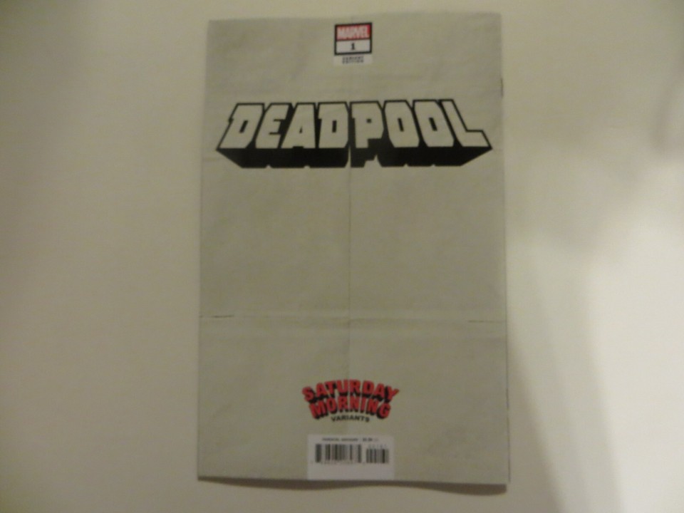 Marvel Comics Deadpool #1 Saturday Morning Variant Cover Edition. | eBay