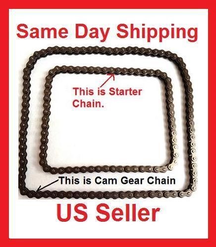 50cc 70cc 90cc 100 110cc 125cc Starter Chain 62-link & Cam Timing Chain ...