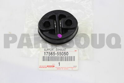 1756555050 Genuine Toyota SUPPORT, EXHAUST PIPE, NO.1 17565-55050 | eBay