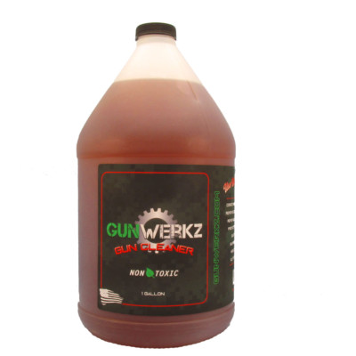 Gun Cleaner-1 Gallon Gun-Werkz NonToxic Gun Cleaning Fluid/Solvent ...