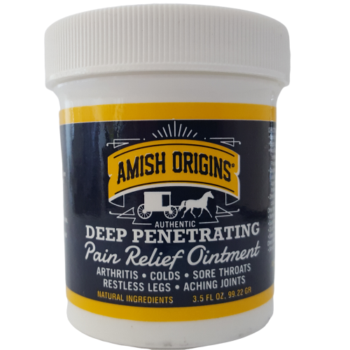 Amish Origins Deep Penetrating Pain Relief Ointment Restless Legs ...