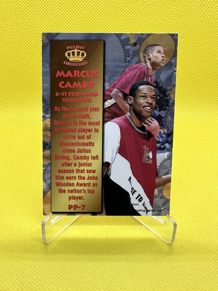 MARCUS CAMBY 1996 PACIFIC POWER BASKETBALL ROOKIE DRAFT PICKS CARD PP-7 ...