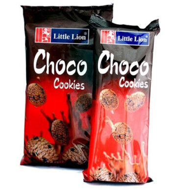 Chocolate Chip Cookies Little Lion 100% Crunch Tasty Biscuits Sri Lanka ...